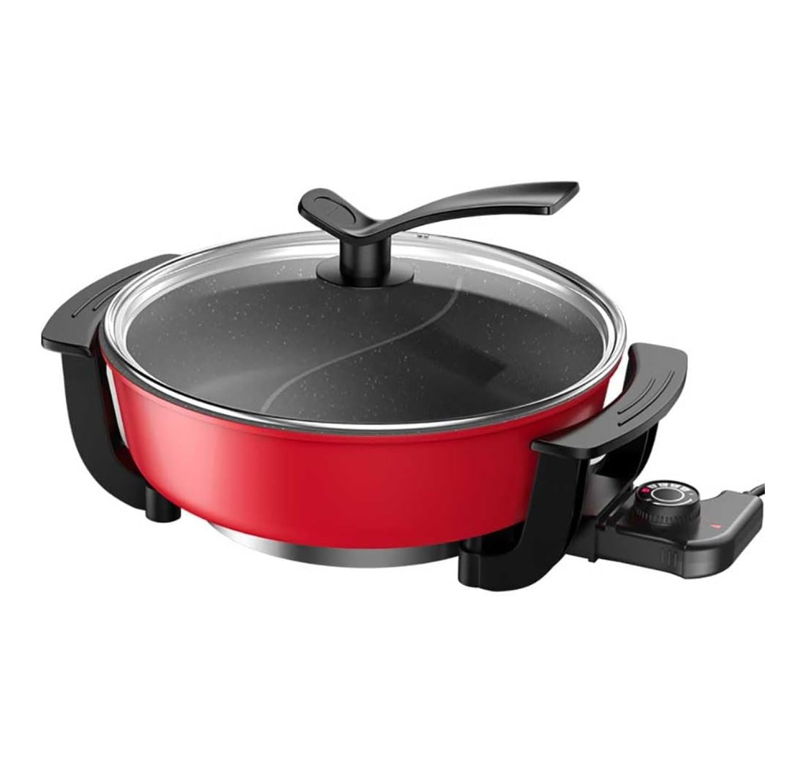 Electric Griddle Skillet Shabu Shabu Hot Pot Nonstick Cooking Frying ...