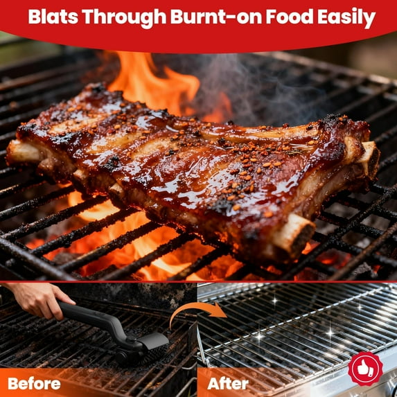 Electric Grill Brush, 3 Speed Powerful Grill Brush for Outdoor Grill ...