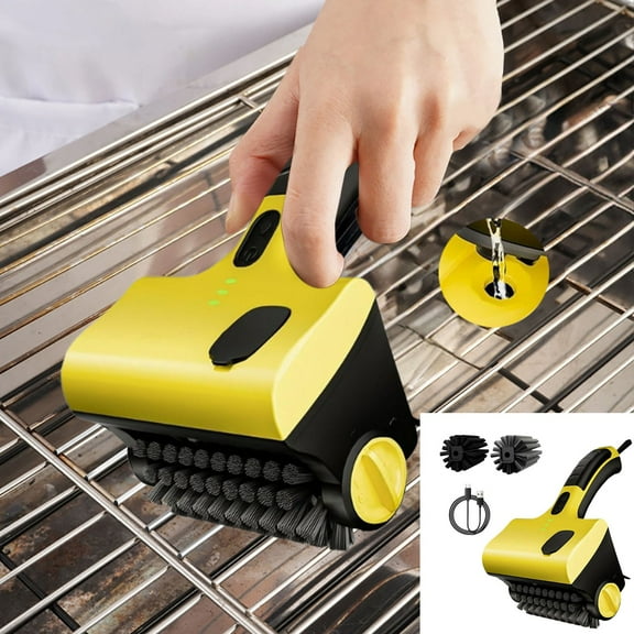Free Shipping! Grillbot Automatic Grill Cleaning Robot with 3 Nylon ...