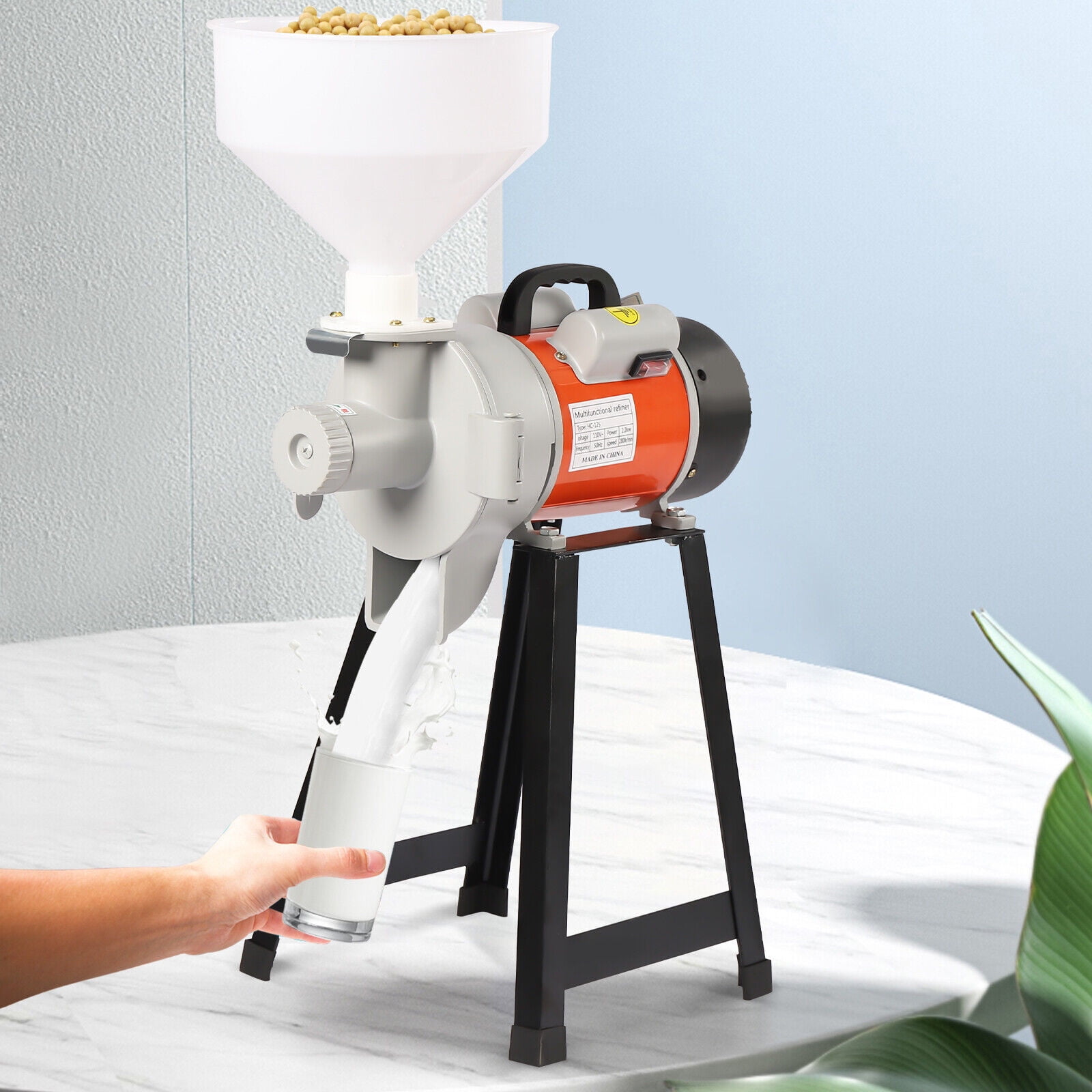 Electric Grinder Mill Grain Corn 2200W Wheat Feed/Flour Wet Cereal ...