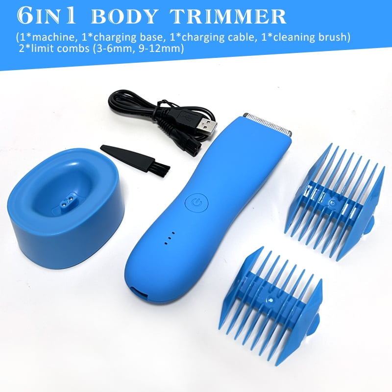 Electric Groin Hair Trimmer Ball Shaver & Body Groomer for Men ...
