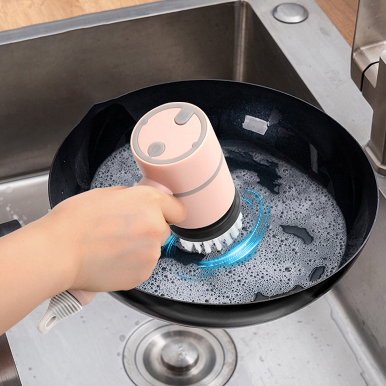 Electric Grout Scrubber Brush Rechargeable Cleaning Tool 4 ...