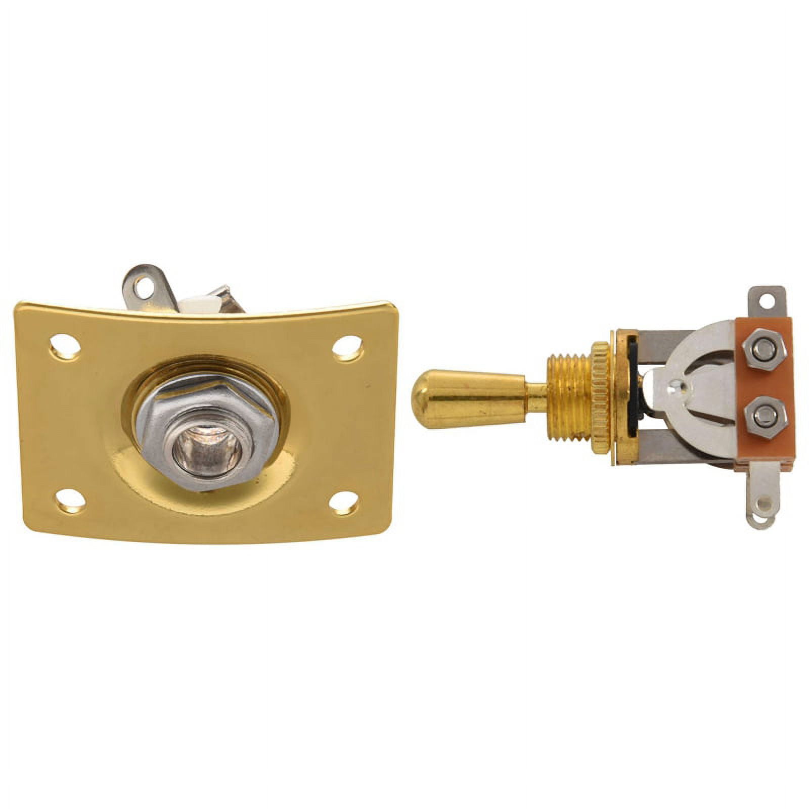 Electric Guitar 3 Way Toggle Switch Pickup Selector Switch with Plate ...