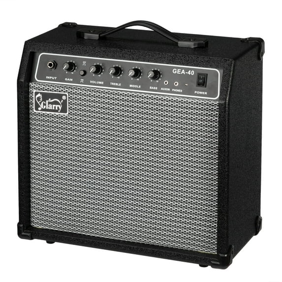 GZXS 40W AMP Electric Guitar Amplifier, Bass Electronic Sound, Black ...