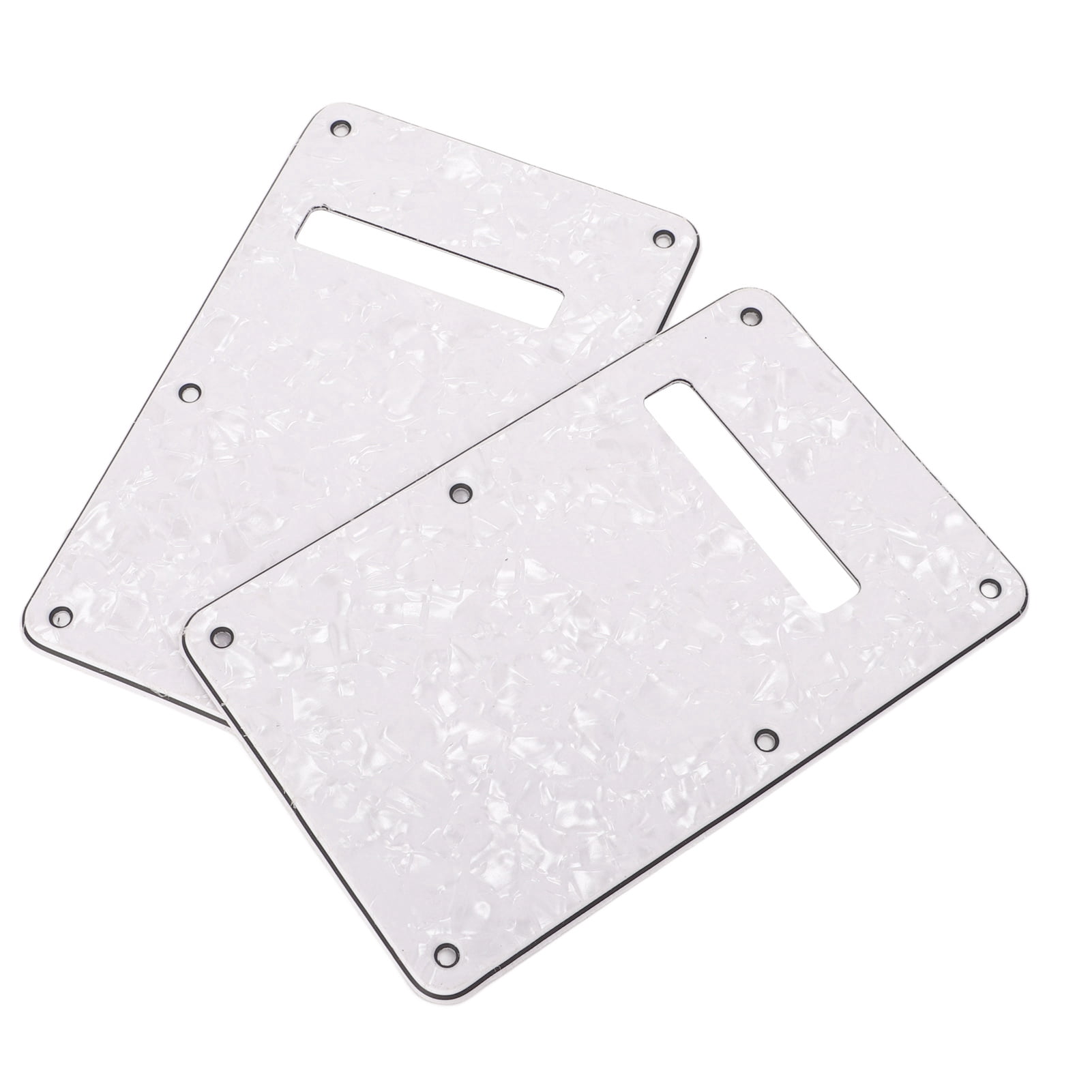 Electric Guitar Backplate 2,Pack, PVC Cover Plate for Scratch Impact ...
