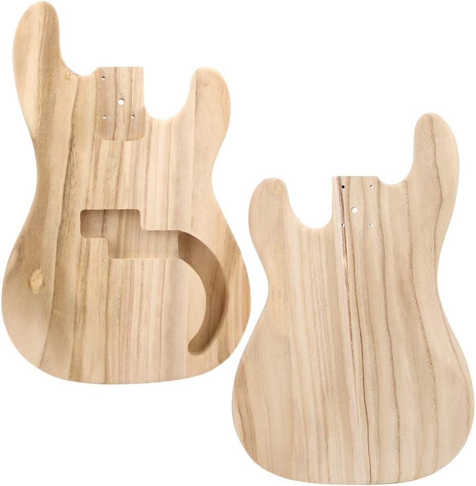 Electric Guitar Body, Electric Bass Guitar Unfinished Body for Style ...
