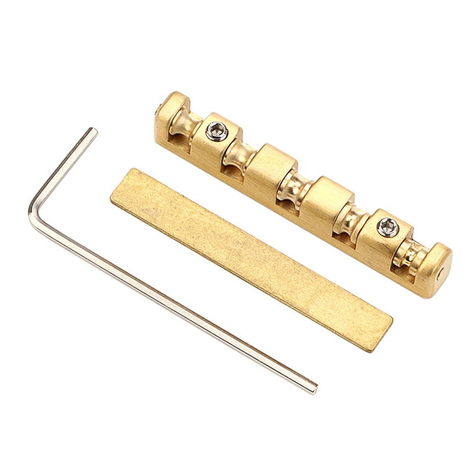 Electric Guitar Brass Nut 42mm Height Adjustable Roller 6 String ...