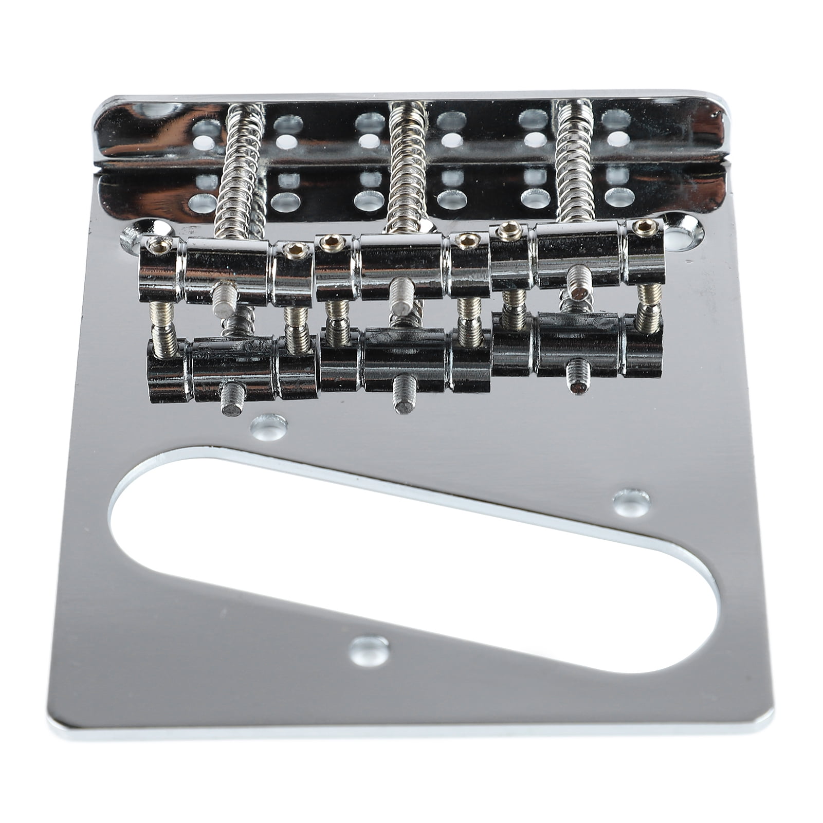 Electric Guitar Bridge 3 String Saddle with Single Coil Pickup Hole ...