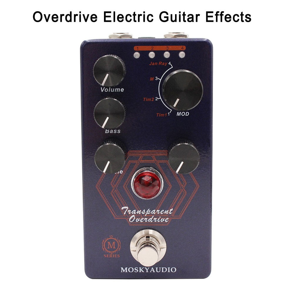 Electric Guitar Effects Pedal Black Effects Transparent VEMURAM JAN RAY ...