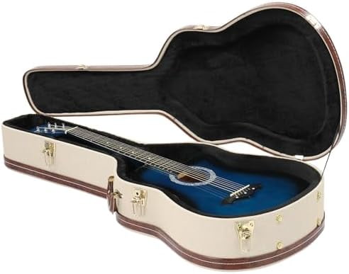 Electric Guitar Hard Case, Wooden Hard-Shell Protective Carrying Case ...