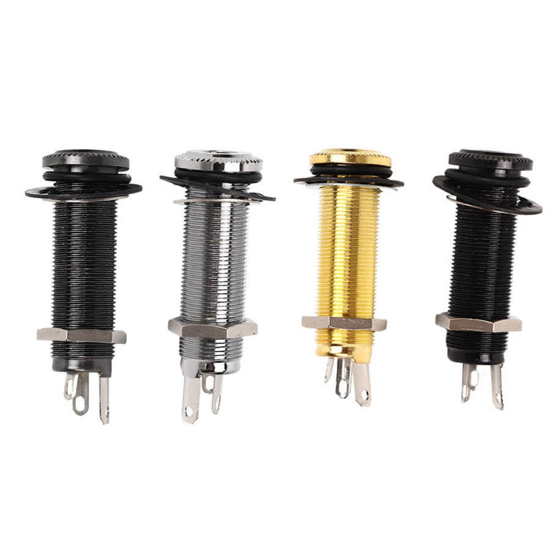 Electric Guitar Jack Straight Cylinder Guitar Threaded Jack Replacement ...