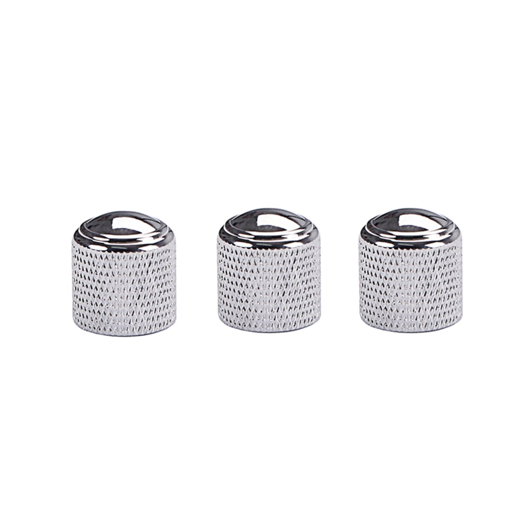 Electric Guitar Knobs Dome Guitar Volumes Tone Knobs Metal Tone ...