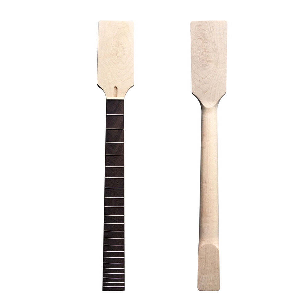 Electric Guitar Neck 22 Fret 25.5 Inch Rosewood Fretboard No Inlay ...