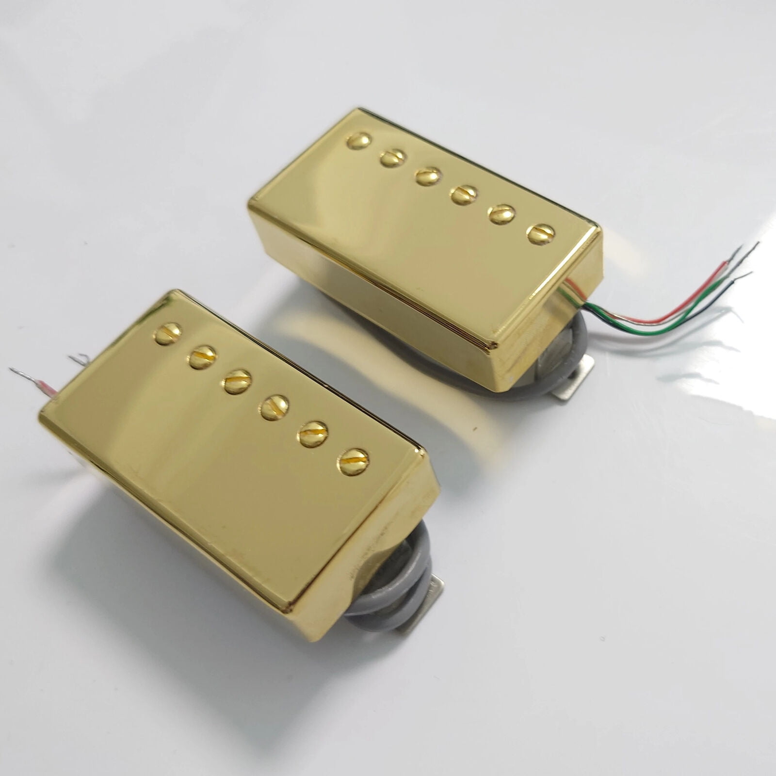 Electric Guitar Neck & Bridge Pickups Set Alnico 5 Humbucker Pickup Set ...
