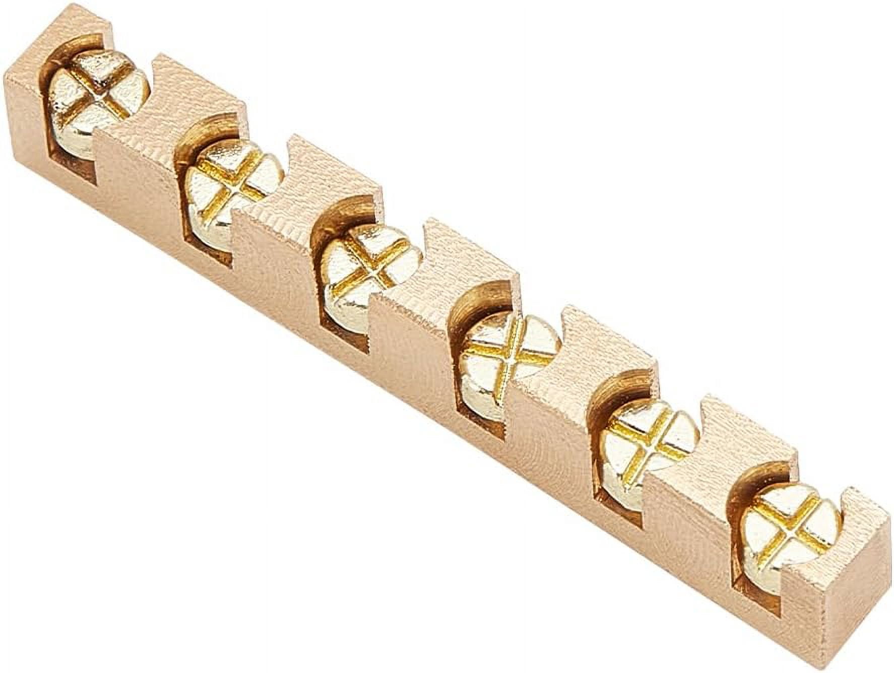 Electric Guitar Nut 43mm Adjustable Brass Guitar Nut Height Bell Nut ...