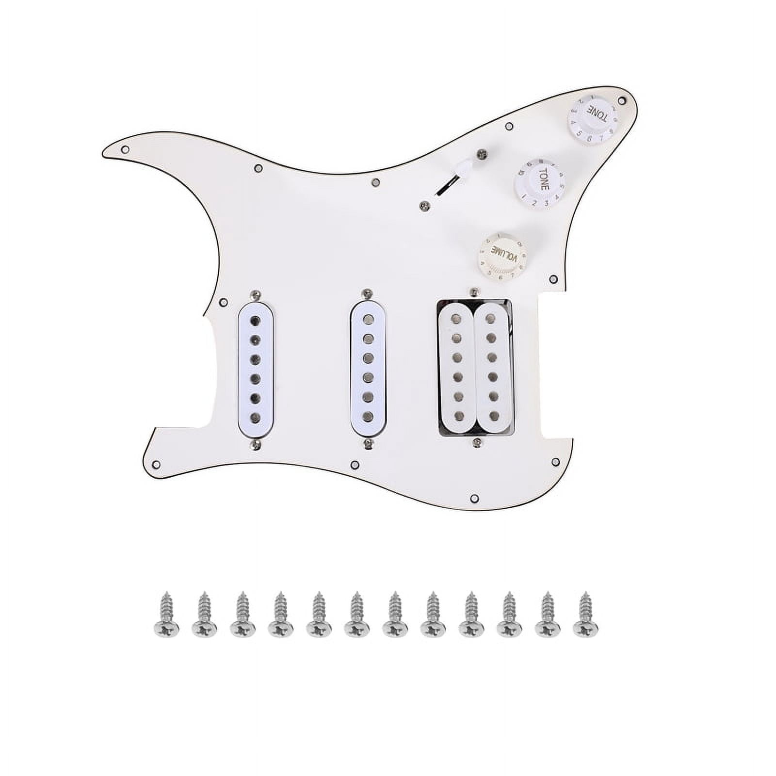 Electric Guitar Pickguard Pickups Loaded Prewired Scratchplate Assembly ...