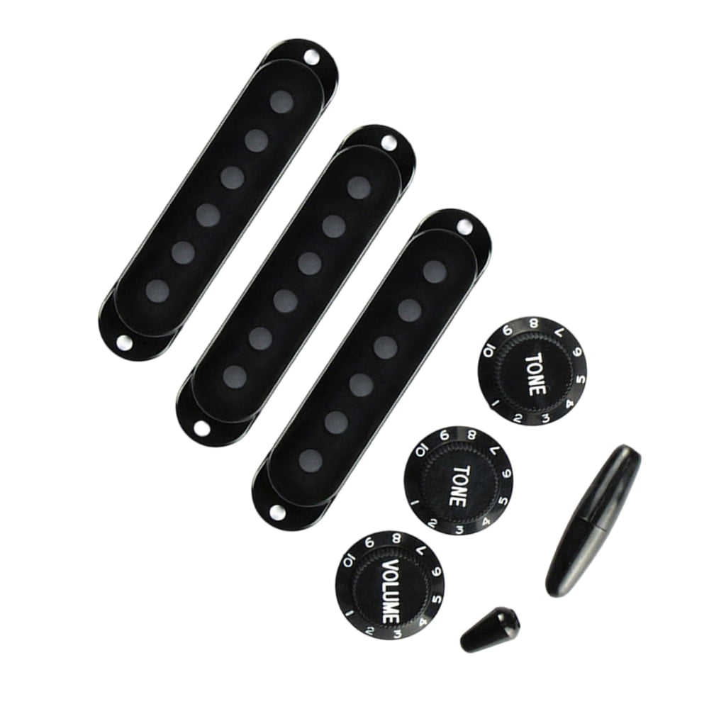 Electric Guitar Pickup Cover Single Coil Covers with Volumes Tone ...