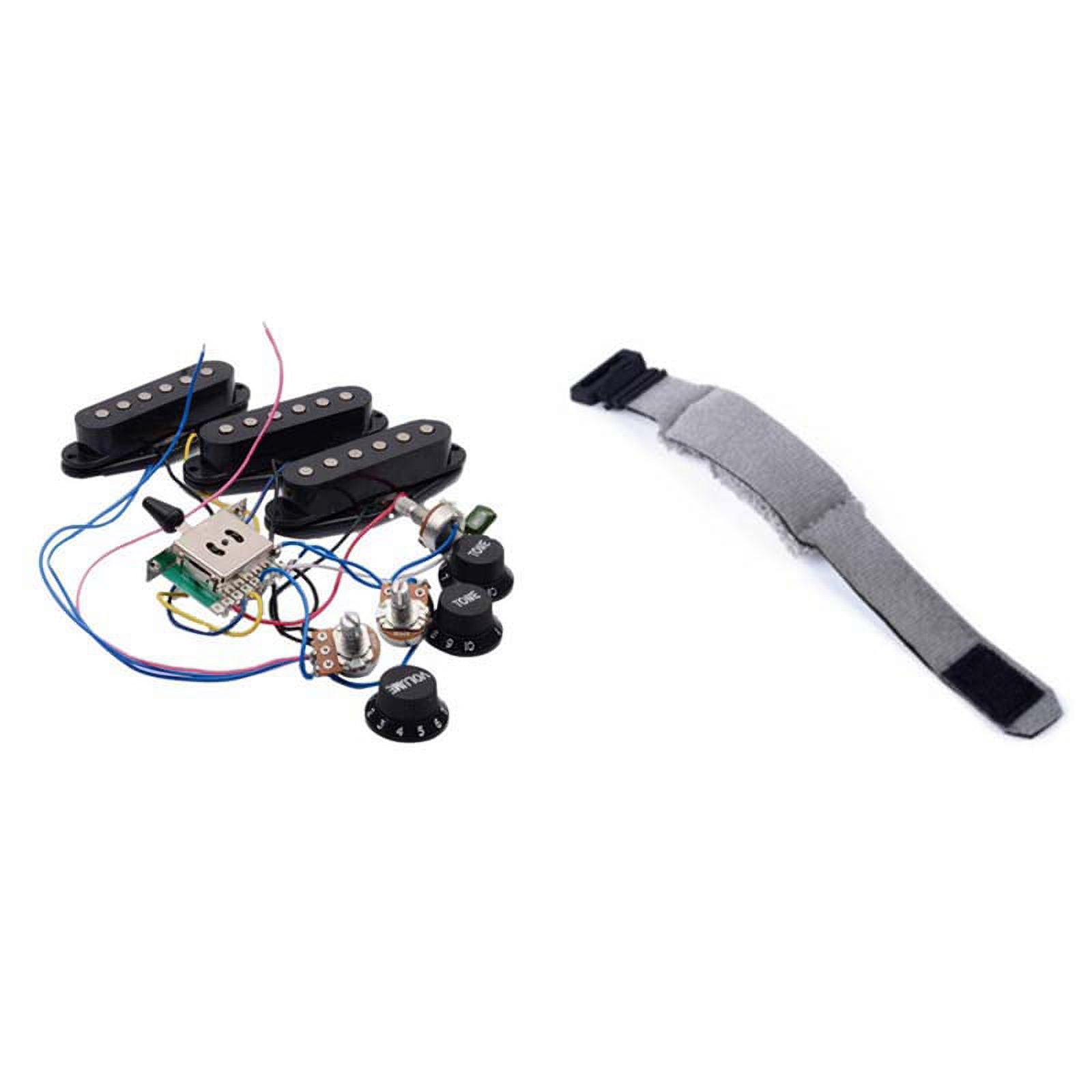 Electric Guitar Pickup Wiring Harness Prewired 5-Way Switch SSS Pickup ...