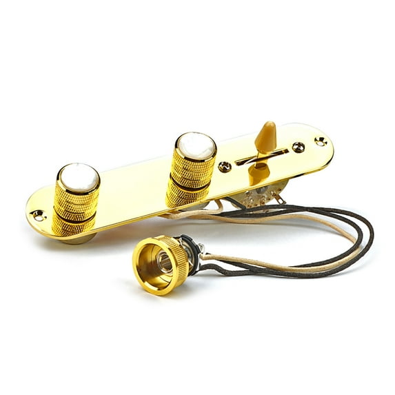 Electric Guitar Prewired Switch Control Plate with 3-Way Switches ...