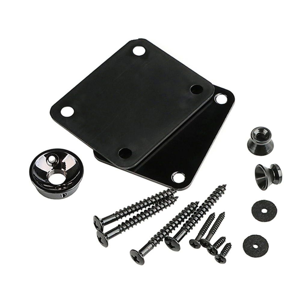 Electric Guitar Strap Buttons Reinforcement Plates Metal Connecting ...