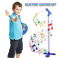 Best Choice Products Kids Electric Musical Guitar Toy Play Set w/ 6 ...