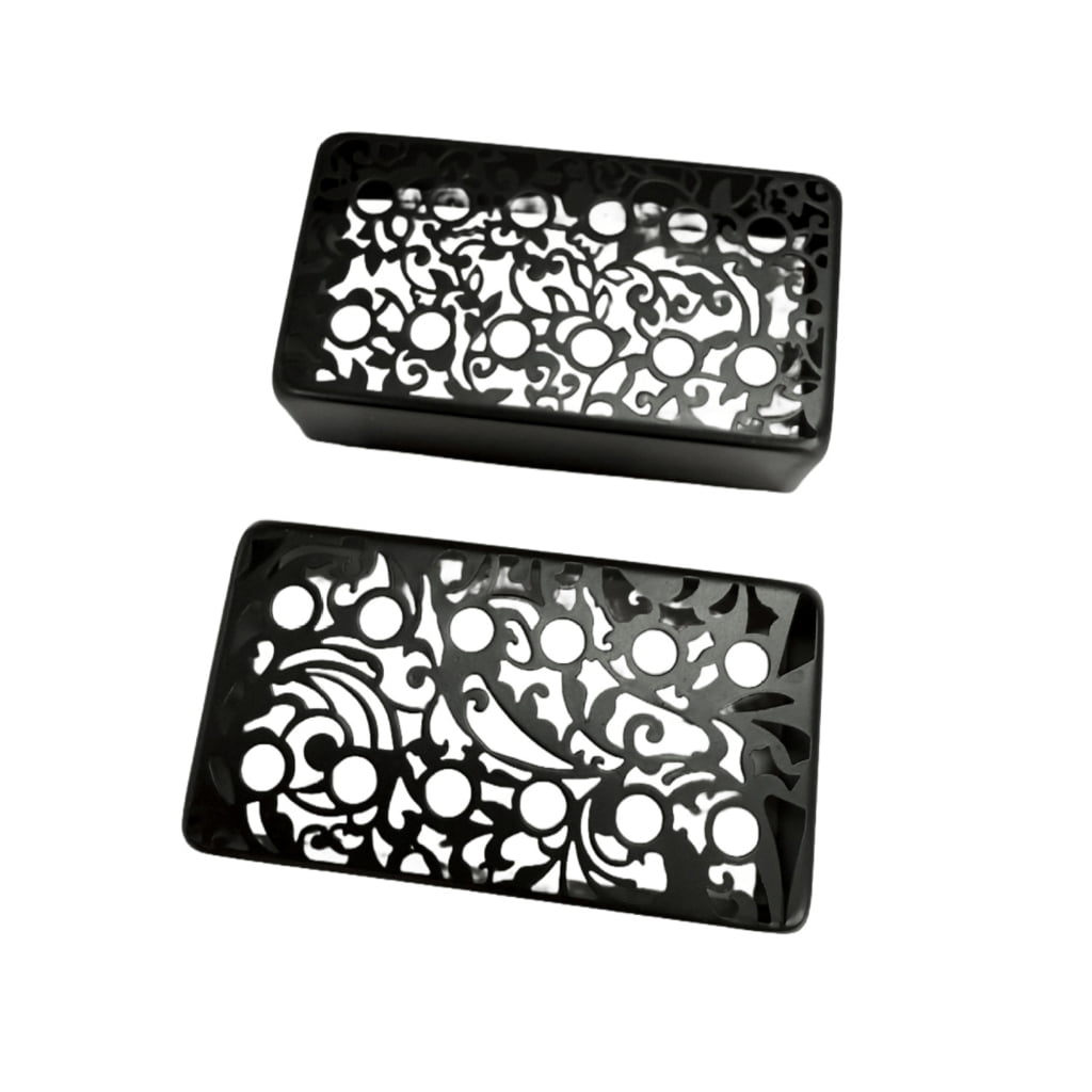 Electric Guitars Pickup Cover Exquisites Carving Metal Humbuckers ...