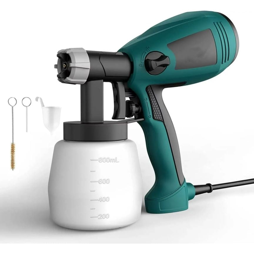 Electric HVLP Spray Gun with 3 Spray Patterns - Walmart.com