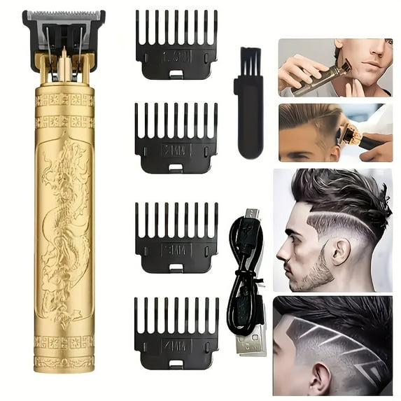 Electric Hair Clippers - USB-Powered for Men/Salon, Adjustable Speed ...