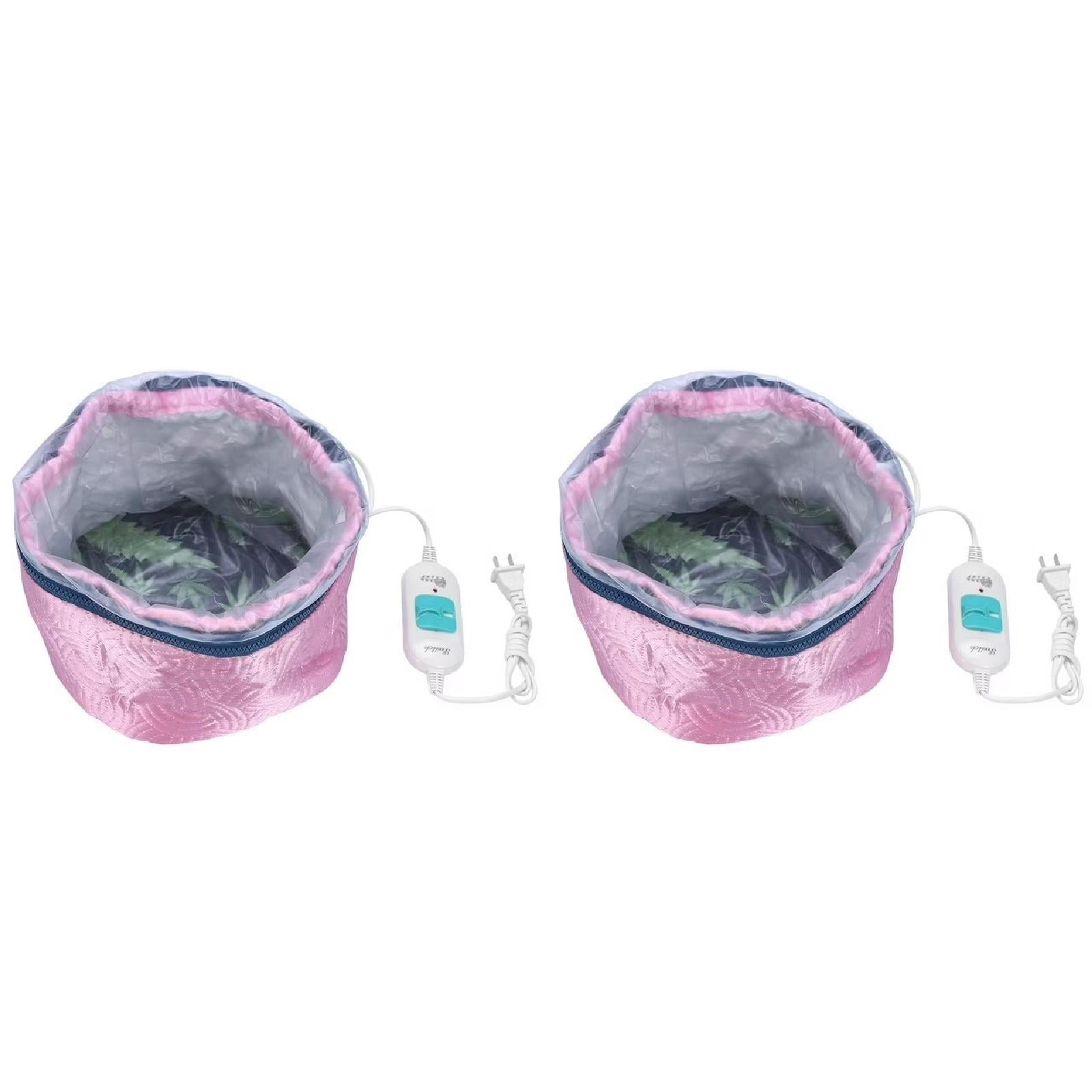 Electric Hair Steamer Care Cap, Hair Heating Cap with Temperature and ...