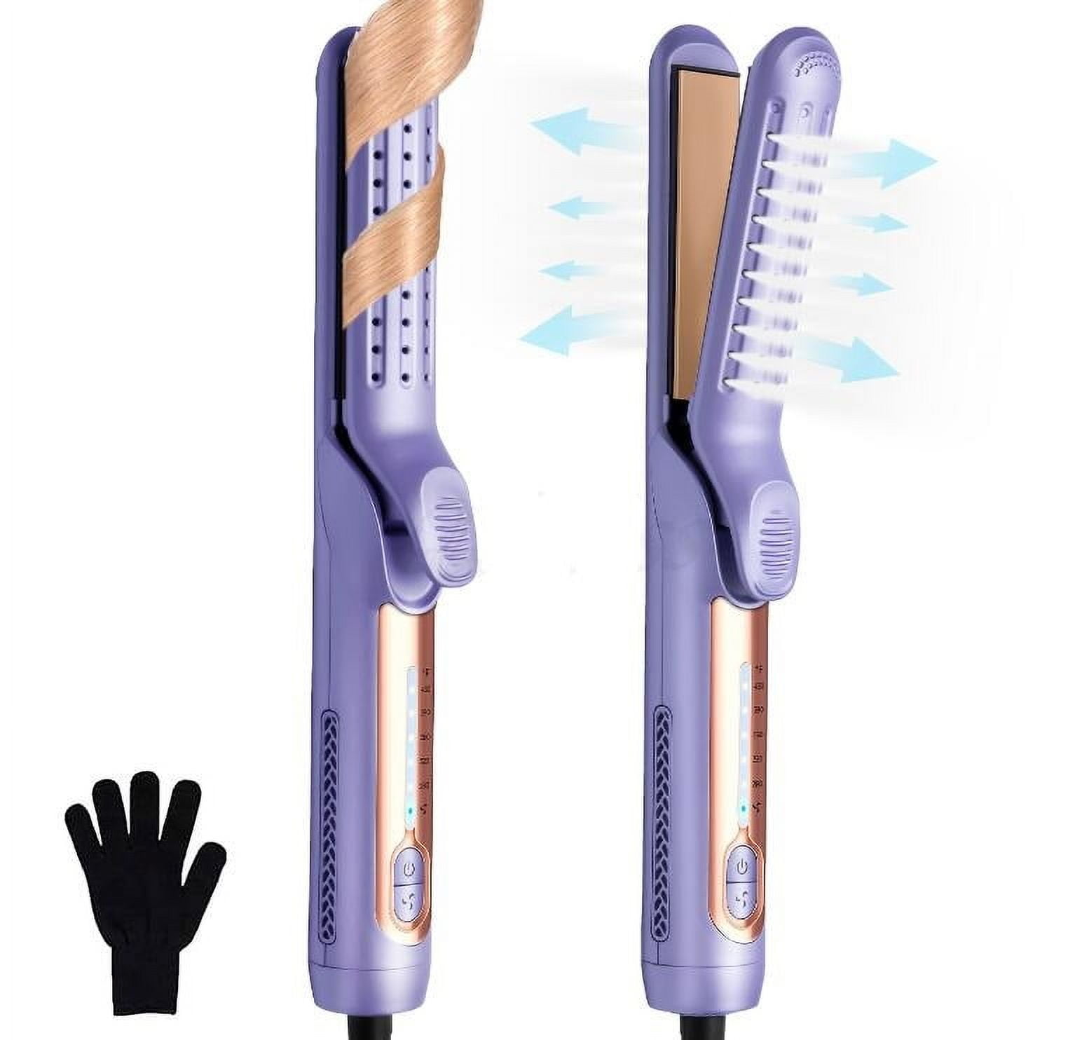 Electric Hair Straightening Iron Cold Air Styling Tool Ionic Hair Care ...