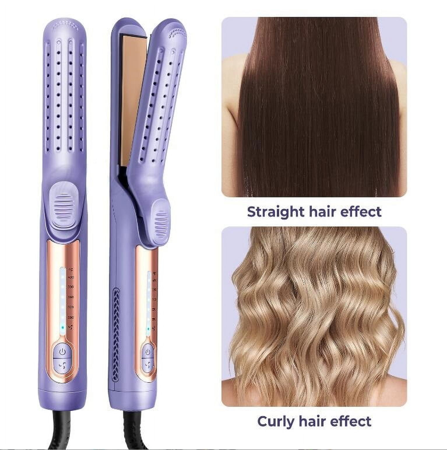 Electric Hair Straightening Iron Cold Air Styling Tool Ionic Hair Care ...