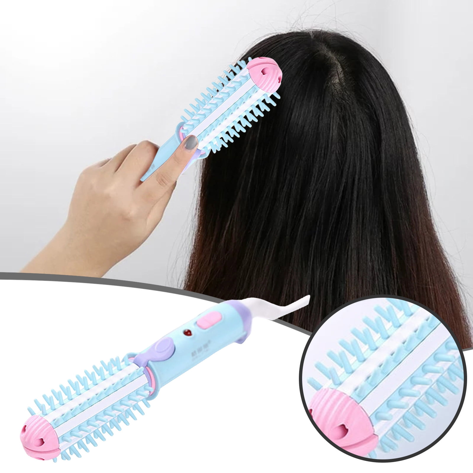 Electric Hair Styler Curler Curling Dryers Travel Hair Straightener ...