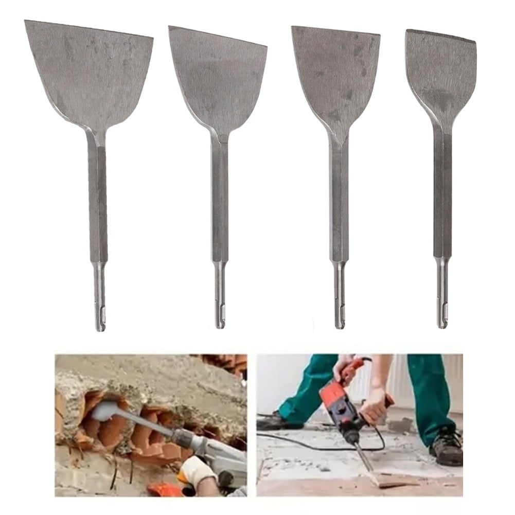Electric Hammer Drill Bits With Flat Chisels For Flooring And Tile ...