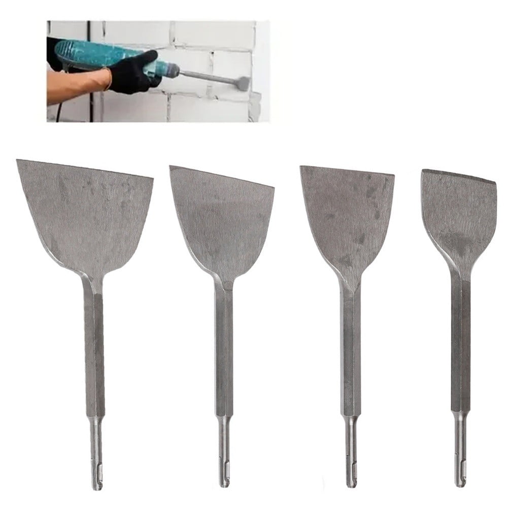 Electric Hammer Drill Flat Chisel With Steel Construction For Drilling ...