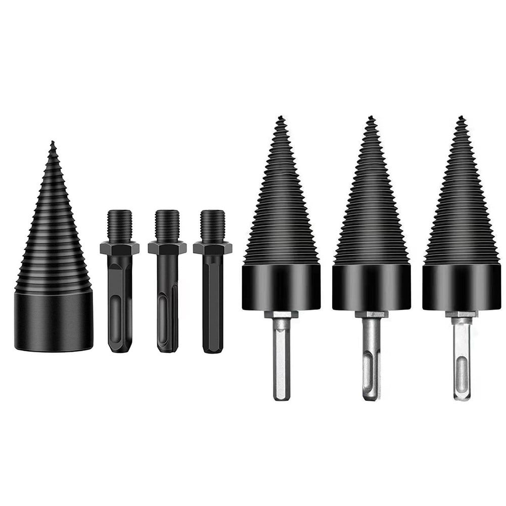 Electric Hand Drill Splitting Drill Bit High Carbon Steel Wood Splitter ...