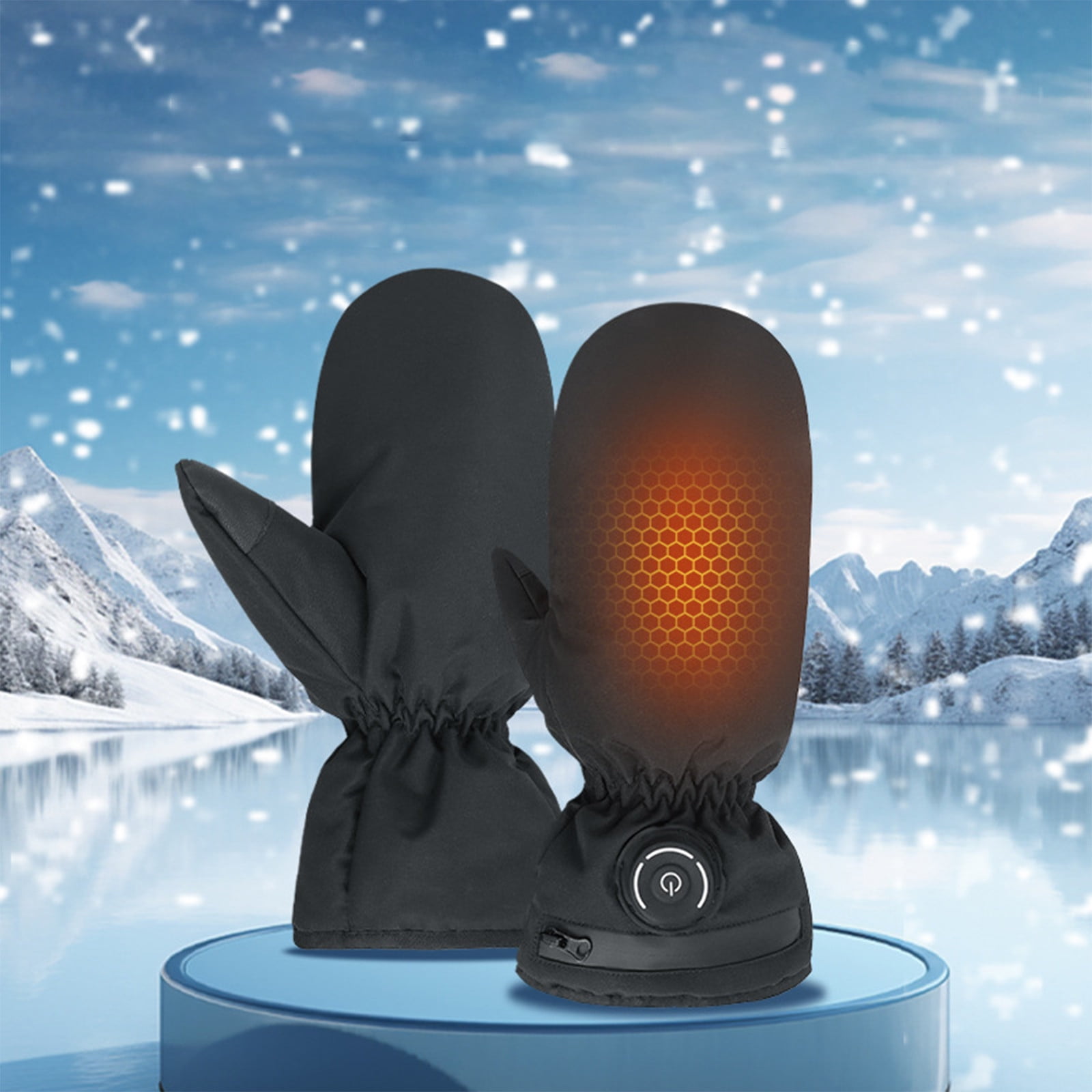 Electric Hand Heating Mittens for Hand and Fingers Pain Relief Heated ...