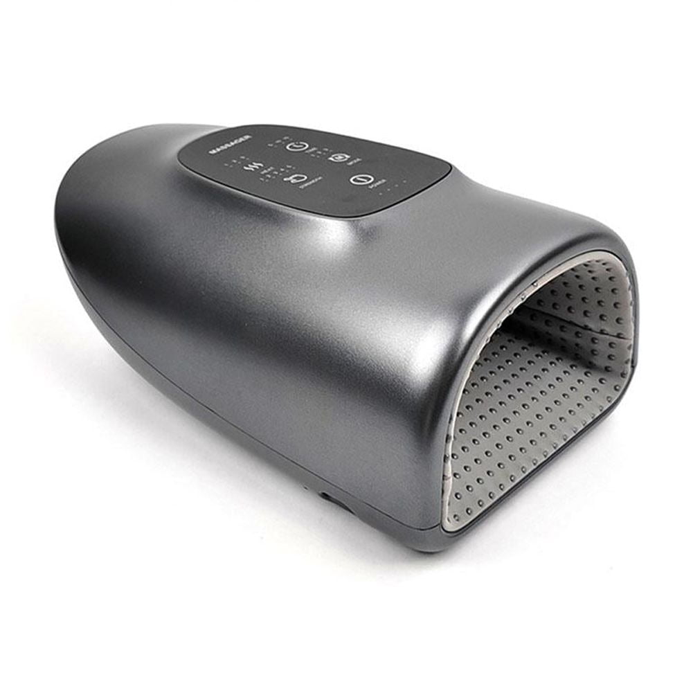 Electric Hand Massager Compression Heating Relief Palm Acupoint Fatigue ...
