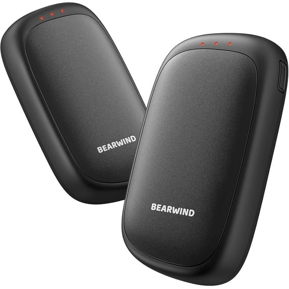 Electric Hand Warmers Rechargeable - 2 Pack Magnetic Pocket Heater ...