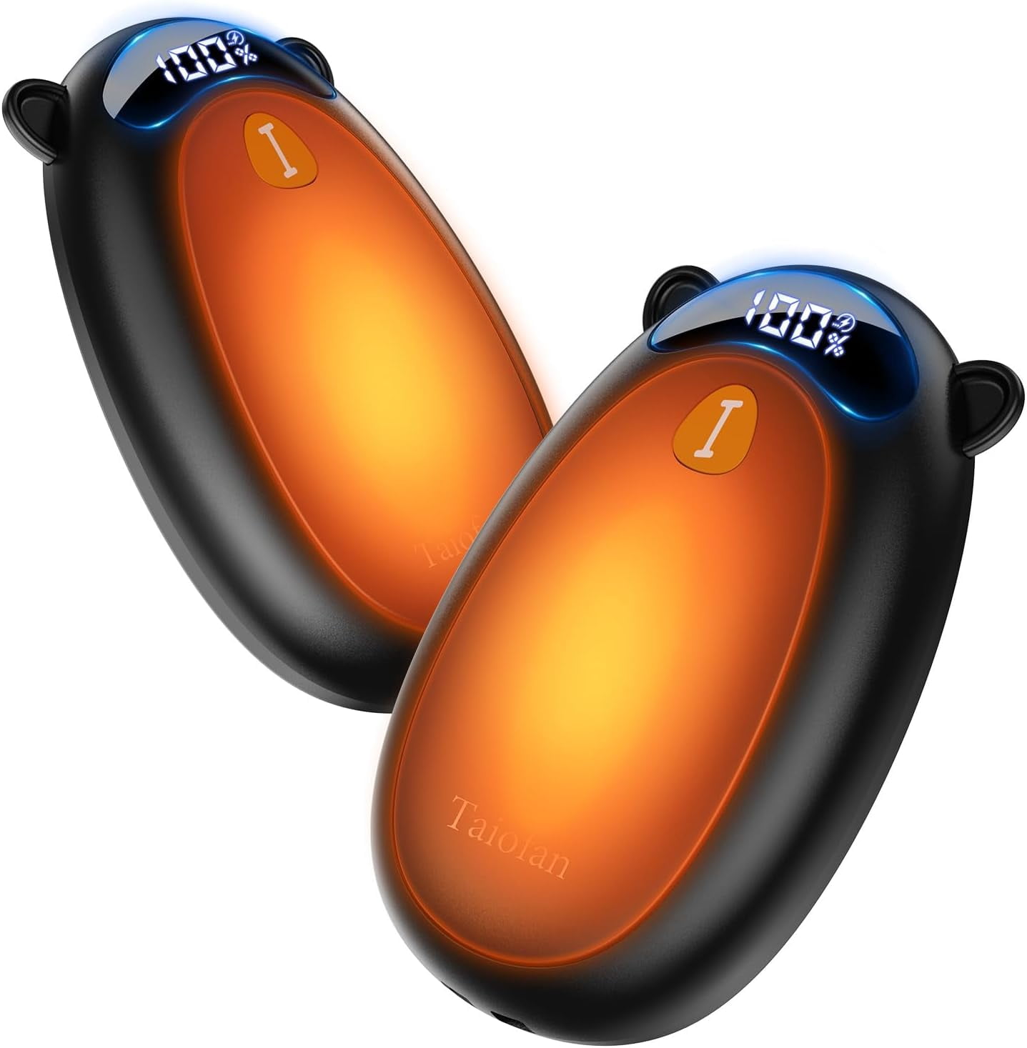 Electric Hand Warmers Rechargeable, Cute Bear Design, LED Display, 4 ...