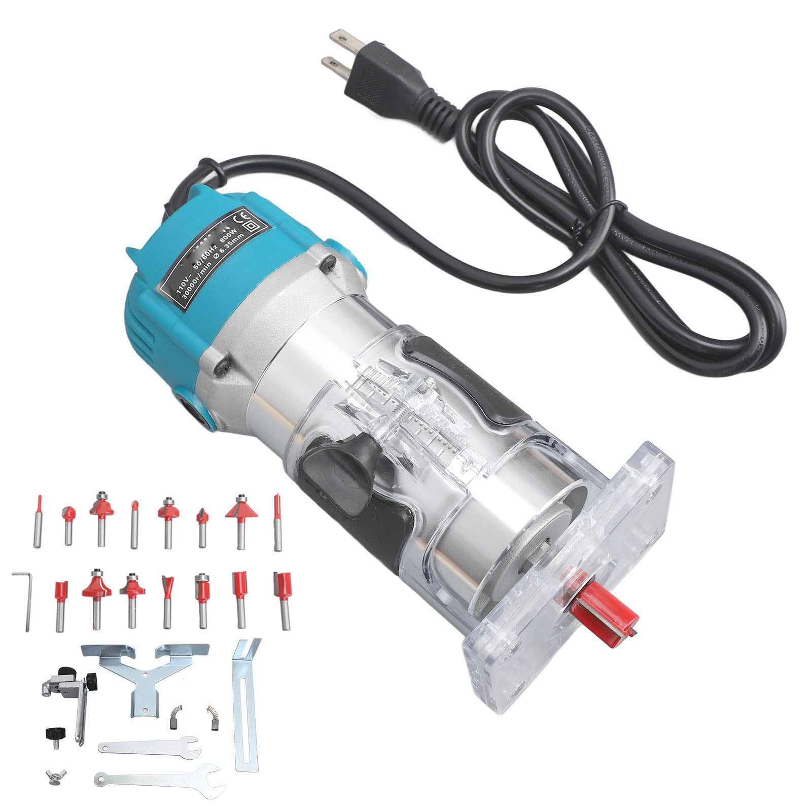 Electric Hand Wood Trimmer Compact Corded Hand Wood Trimmer Router Tool ...