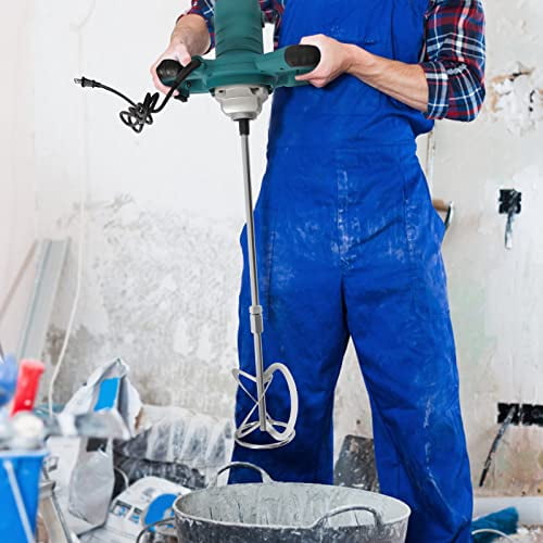 Electric Handheld Cement Mixer, 2100W 110V Portable Cement Mixer Mortar ...