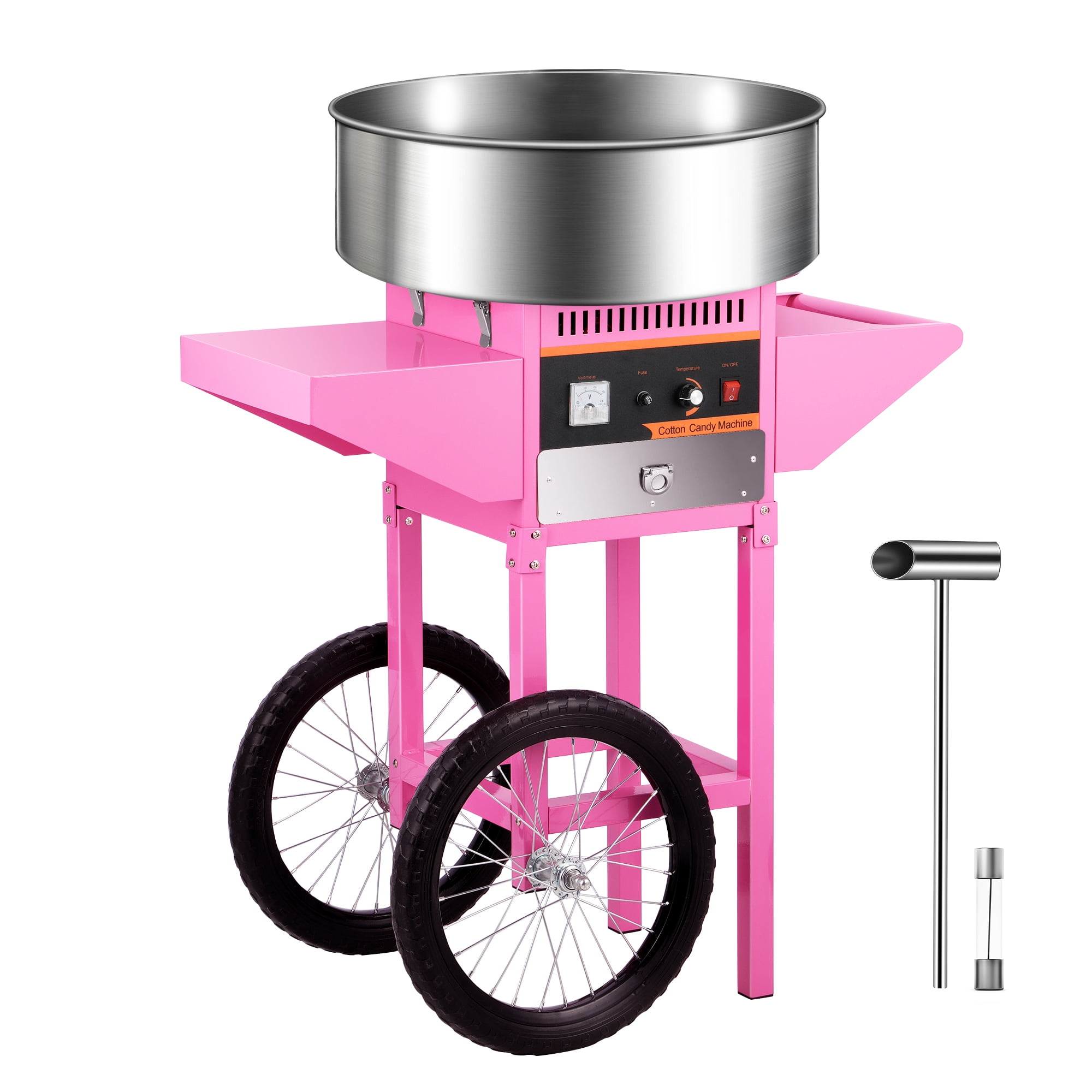 Electric Hard Candy and Cotton Candy Machine with Cones - Walmart.com