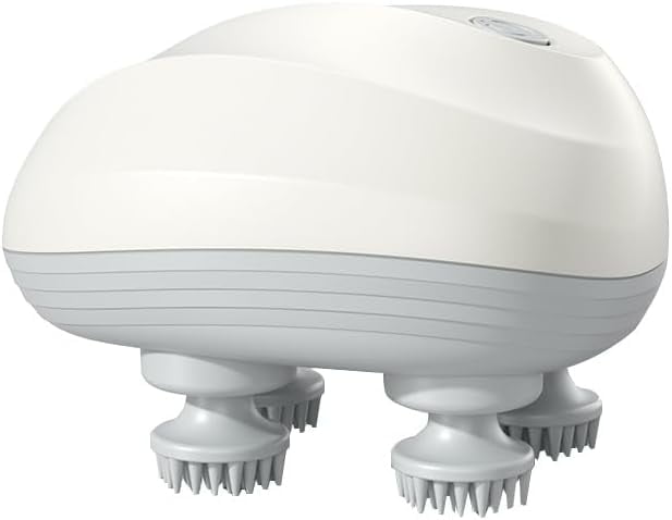 Electric Head Massager Scalp Waterproof Portable Hand held Waterproof ...