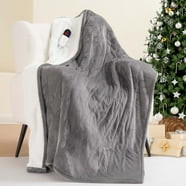GOTCOZY Heated Blanket Electric Throw 50''X60'' with 4 Heating Level ...