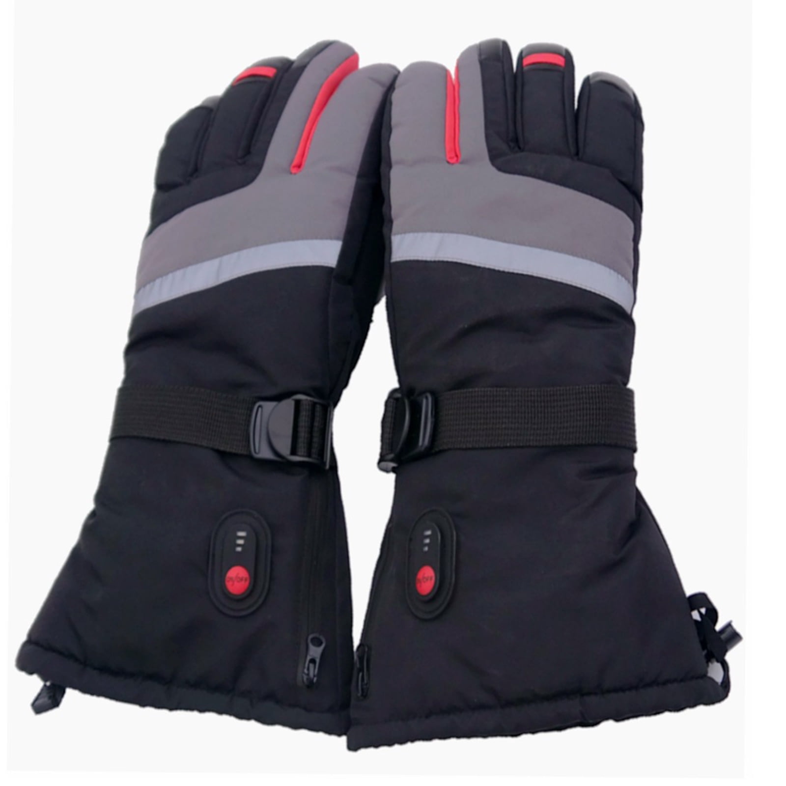Electric Heated Gloves for Men Women Adjustable Heated Thermal Gloves ...