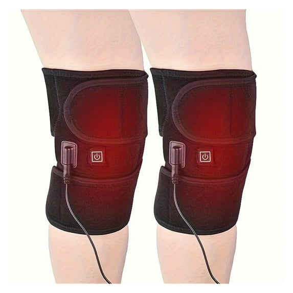 Electric Heated Knee Brace Adjustable Knee Pads for Cold Legs Warm ...