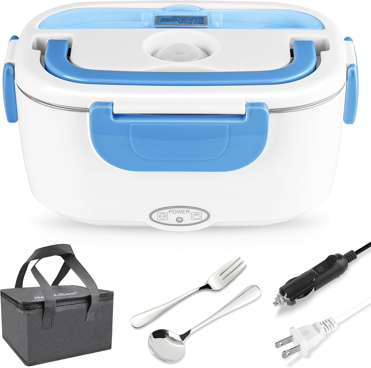 Electric Heated Lunch Box Car/truck/office Dining Box Stainless Steel ...