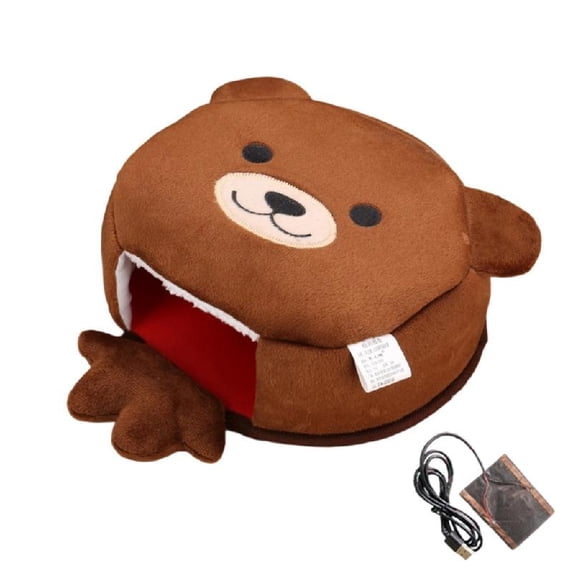 Electric Heated Work Mouse Pad With Removable Plush Wrist USB Power ...