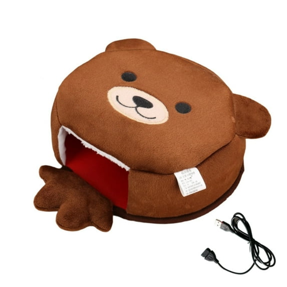 Electric Heated Work Mouse Pad With Removable Plush Wrist USB Power ...