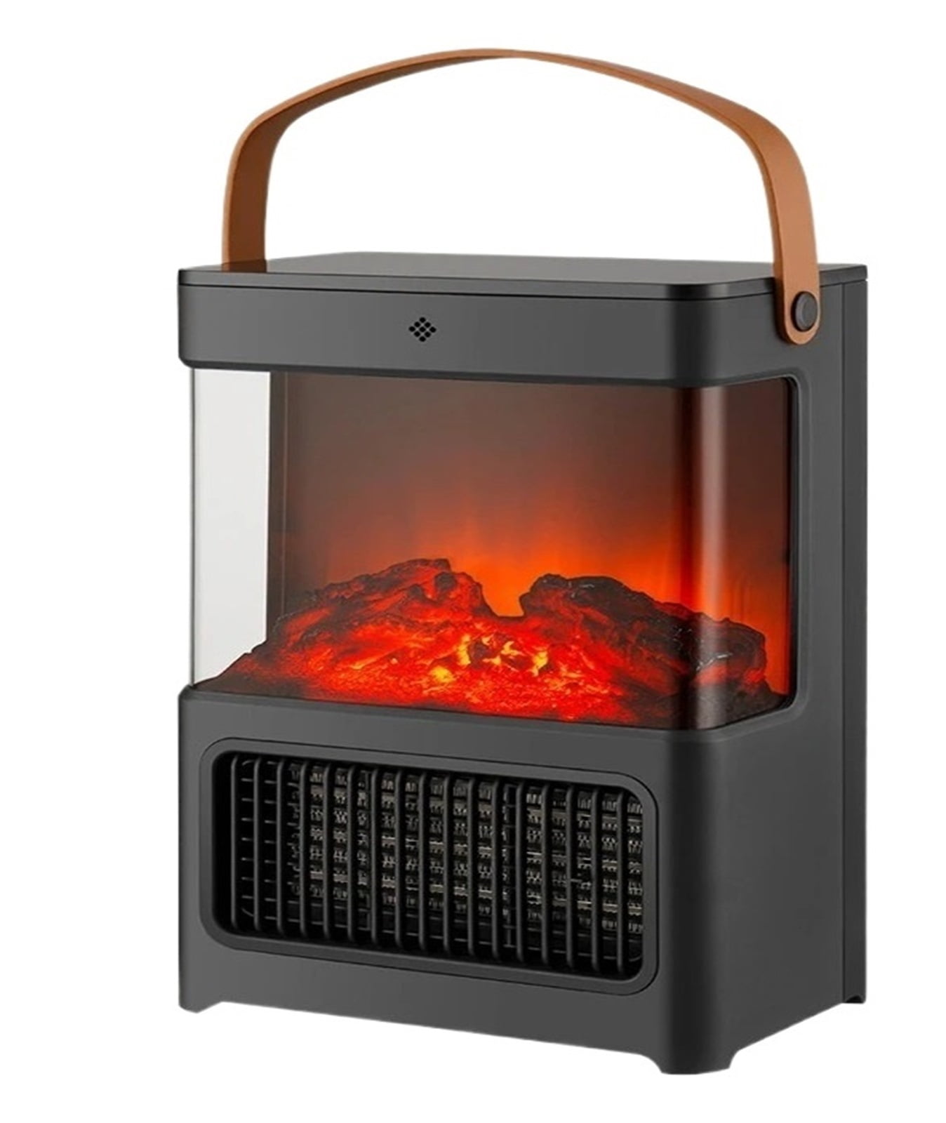Electric Heater 3D Mirror Fireplace s Simulation Flame, Electric ...